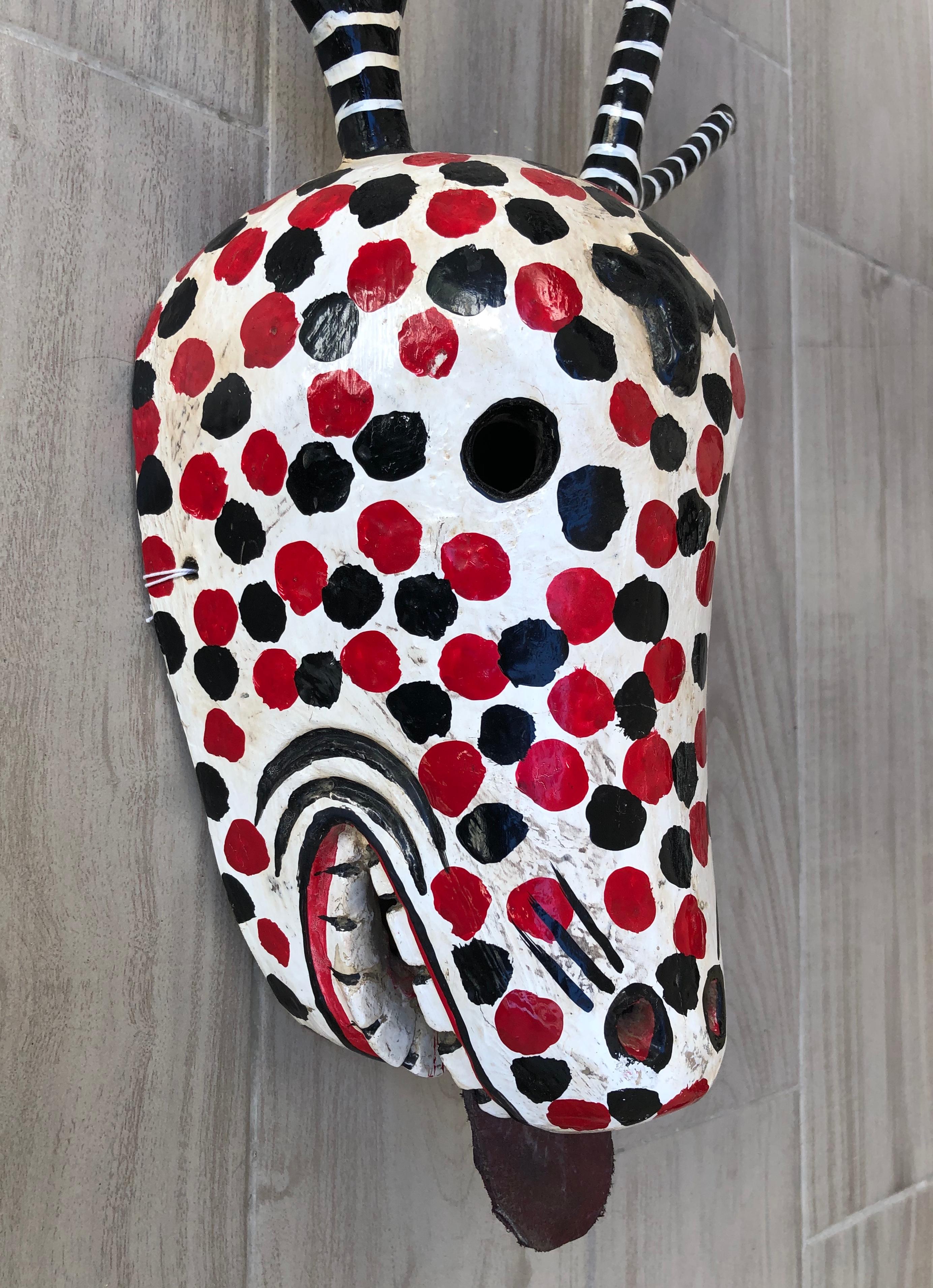 Carnaval Mask from Costa Chica, Oaxaca at 1stDibs