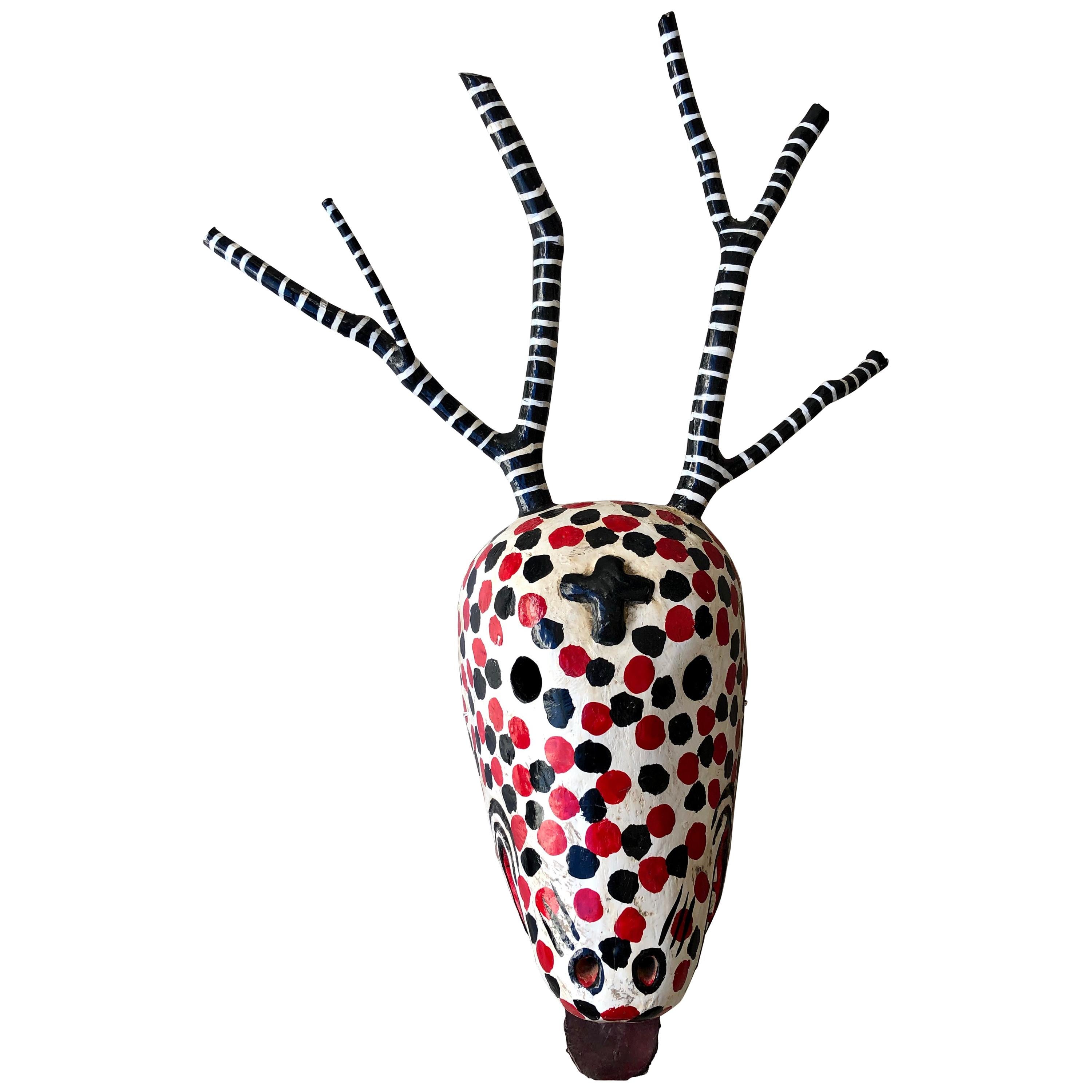 Carnaval Mask from Costa Chica, Oaxaca at 1stDibs