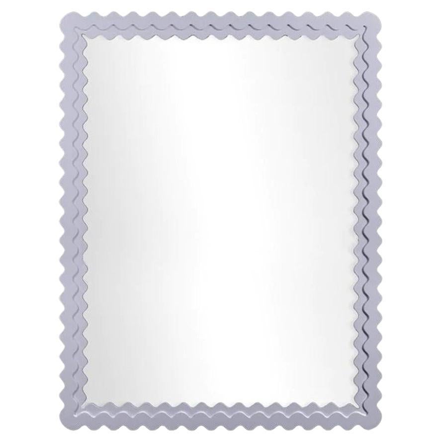 Carnival Gras Rectangle Mirror in Spring Iris For Sale at 1stDibs
