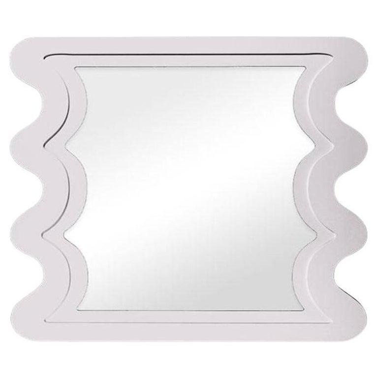 Carnival Mystic Rectangle Mirror in Lite Lavender For Sale at 1stDibs