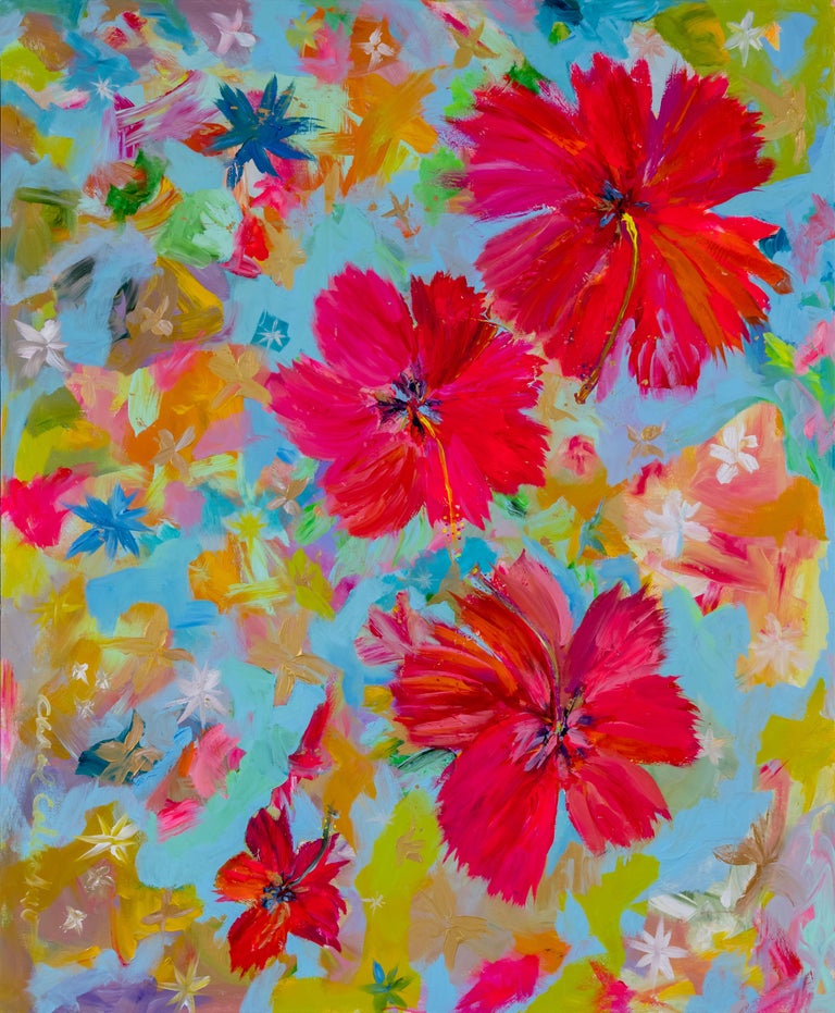 Carol Calicchio - Hibiscus Goddess For Sale at 1stDibs