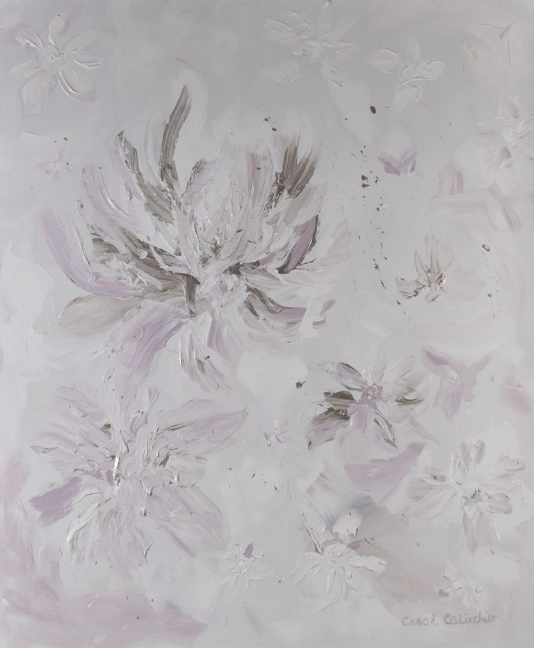 Carol Calicchio - White Pearlescence For Sale at 1stDibs