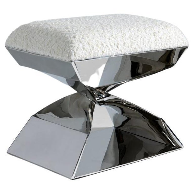 Carol Egan, Sculptural Stainless Steel X Stool, United States, 20167 ...