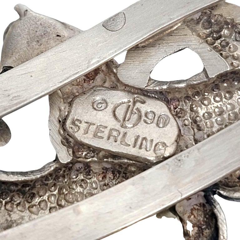 Carol Felley Sterling Silver 3 Horse Cuff Bracelet For Sale at 1stDibs