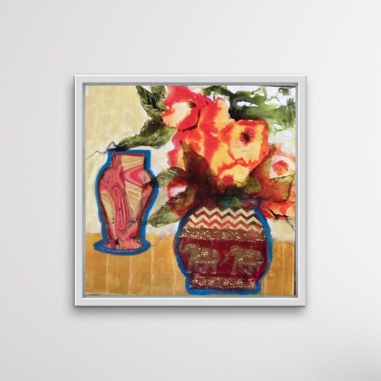 Carol Mountford - Elephant Vase, Carol Mountford, Original painting ...