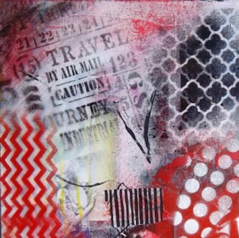 Carol Mountford - French Holiday, Carol Mountford, Original Abstract ...