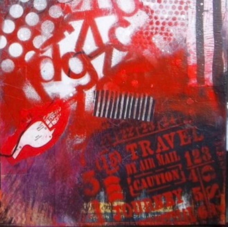 Carol Mountford - French Holiday, Carol Mountford, Original Abstract ...