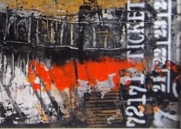 Carol Mountford - Stormy Skies, Carol Mountford, Original Abstract ...