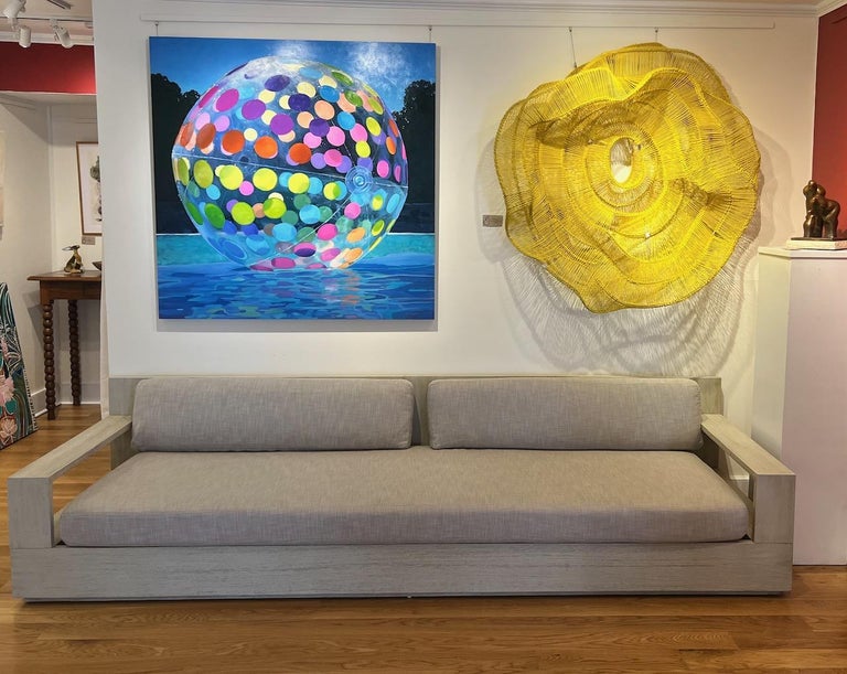 Carol O'Malia - "I Just Stopped By" photorealistic oil painting of ...
