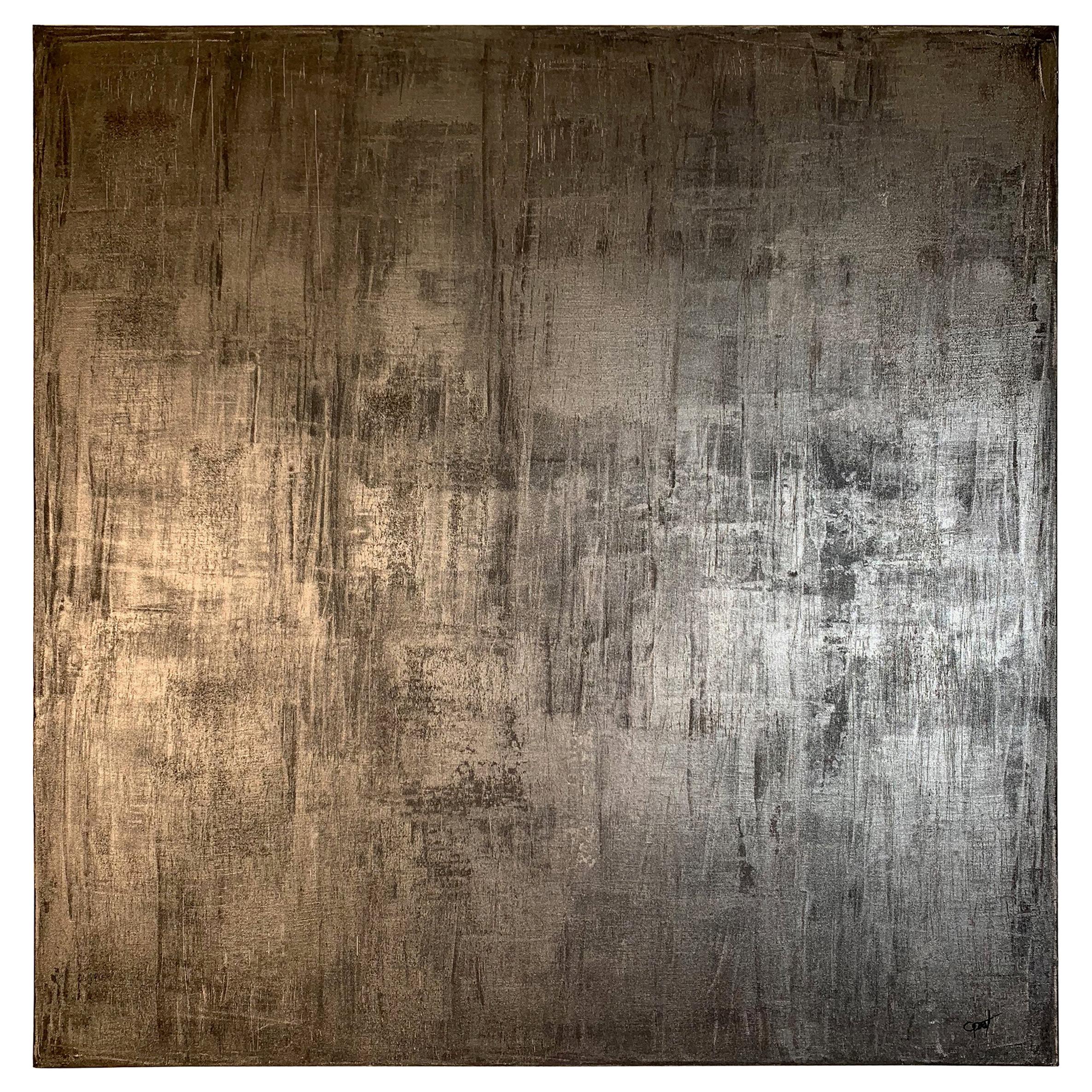 Carol Post, "Black and Graphite" Acrylic, Graphite, and Plaster on ...