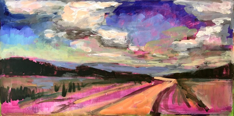 Carol Steinberg - Road to Paradise, Painting, Acrylic on Canvas For ...