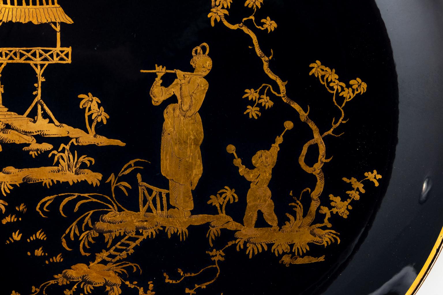 Carole Stupell Chinoiserie Porcelain Plates For Sale at 1stDibs ...