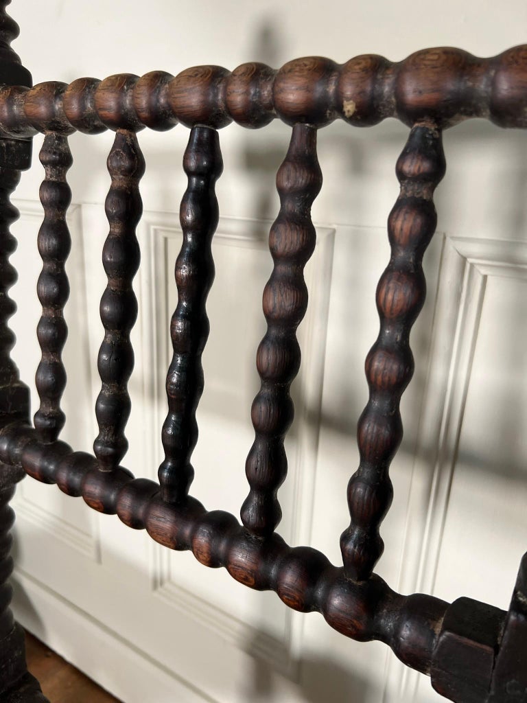 Carolean Bobbin Chair For Sale at 1stDibs