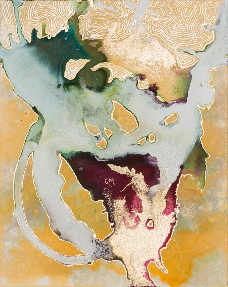 Caroline Bullock - "Briar I" - Celestial Abstract Cyanotype - Kapoor at ...