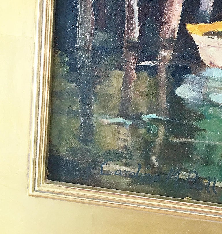 Caroline M. Bell - Untitled Gloucester Scene For Sale at 1stDibs