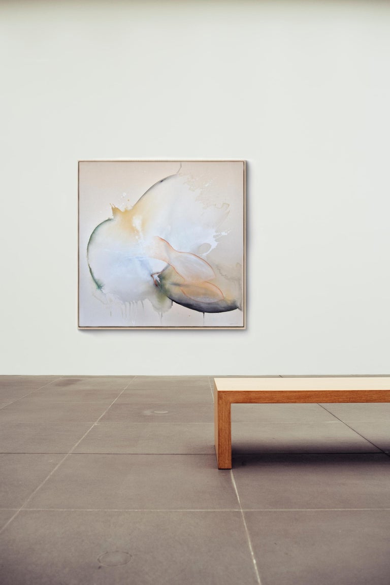 Caroline Weber - Breeze - Fluid Acrylic Painting on raw canvas, 2022 ...