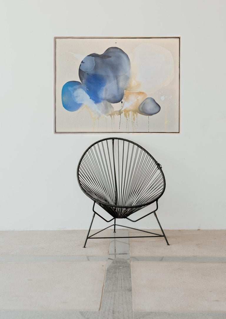 Caroline Weber - Dancing Winds - Fluid Acrylic Painting on raw canvas ...