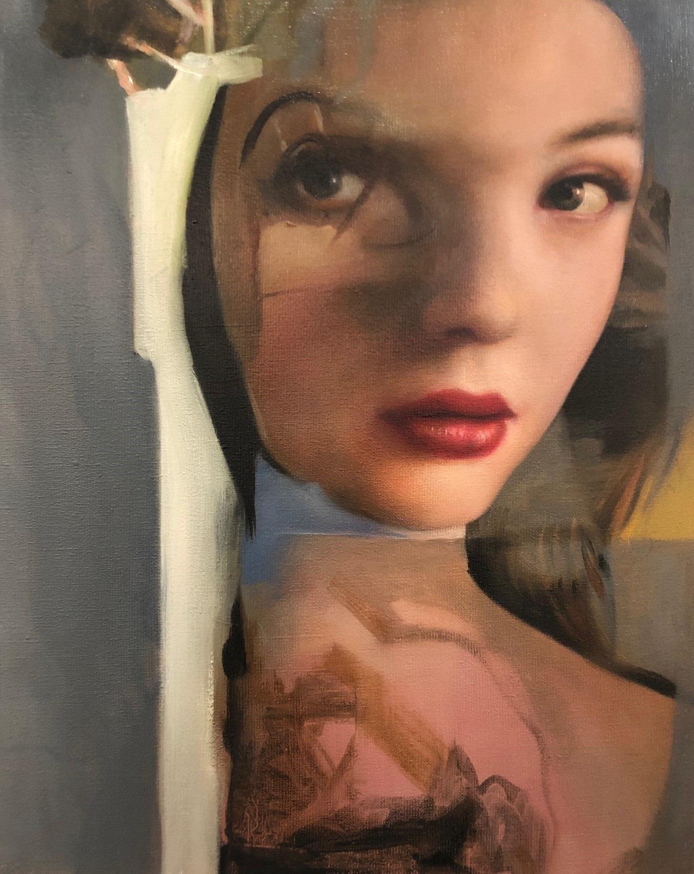 Caroline Westerhout - Take me into the Future Oil Painting on Canvas ...