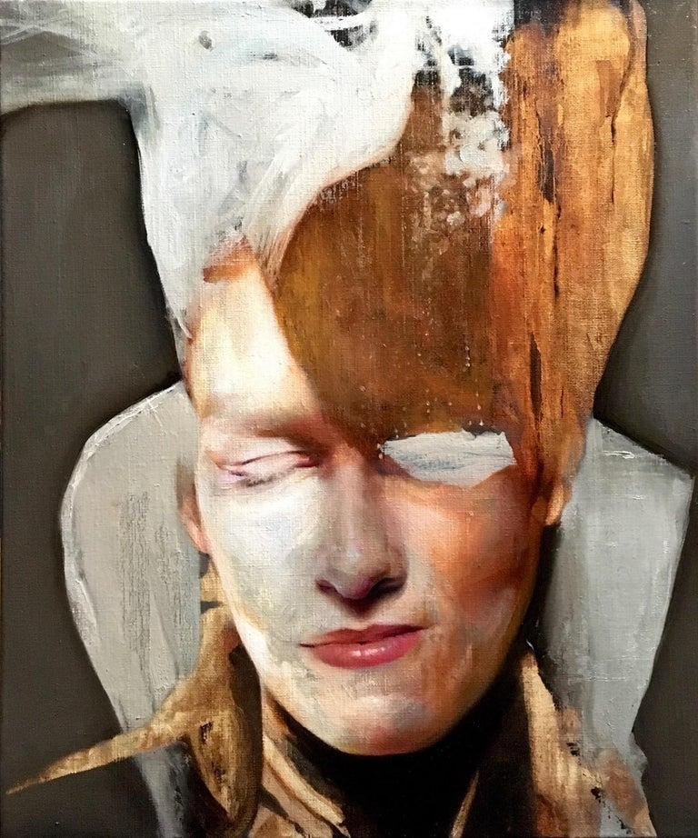 Caroline Westerhout - Peace ? Oil Painting on Canvas Portrait ...