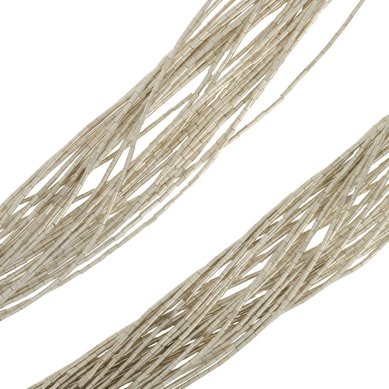 Carolyn Pollack Südwestliche Liquid Silber Halskette Sterling 28 ...