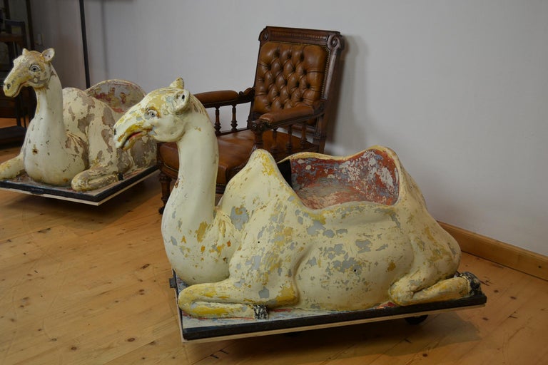 Carousel Camel Animals, 1970s, Europe, 2 pieces available For Sale at ...
