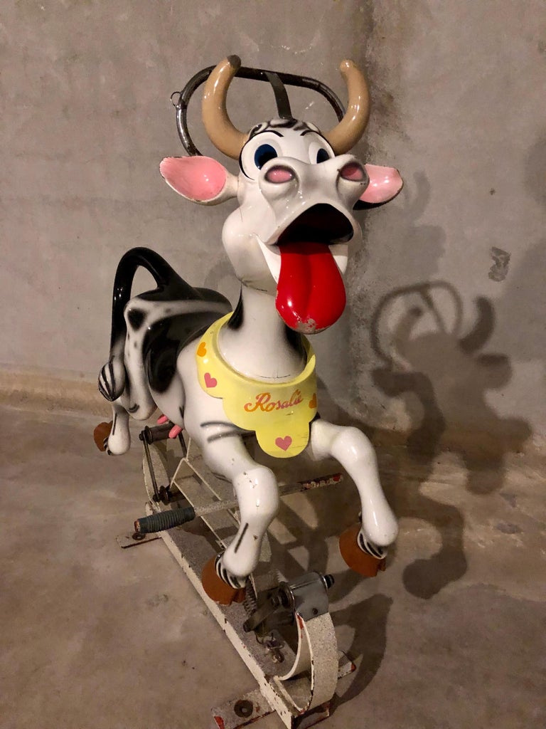 Carousel Cow by Bernard Kindt, 1960s For Sale at 1stDibs