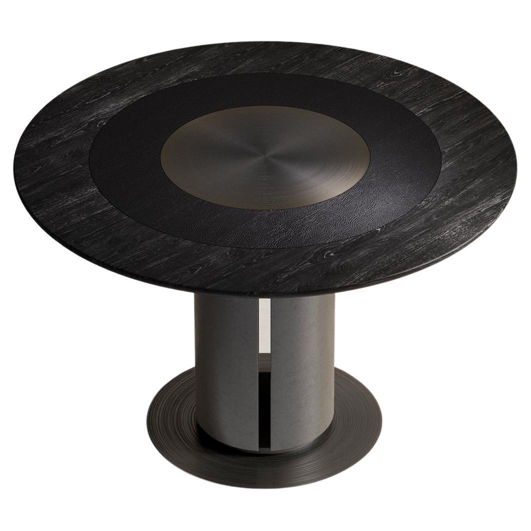 Bangle Dining Table: Bespoke Dining Table Solid Walnut and Bronze For ...