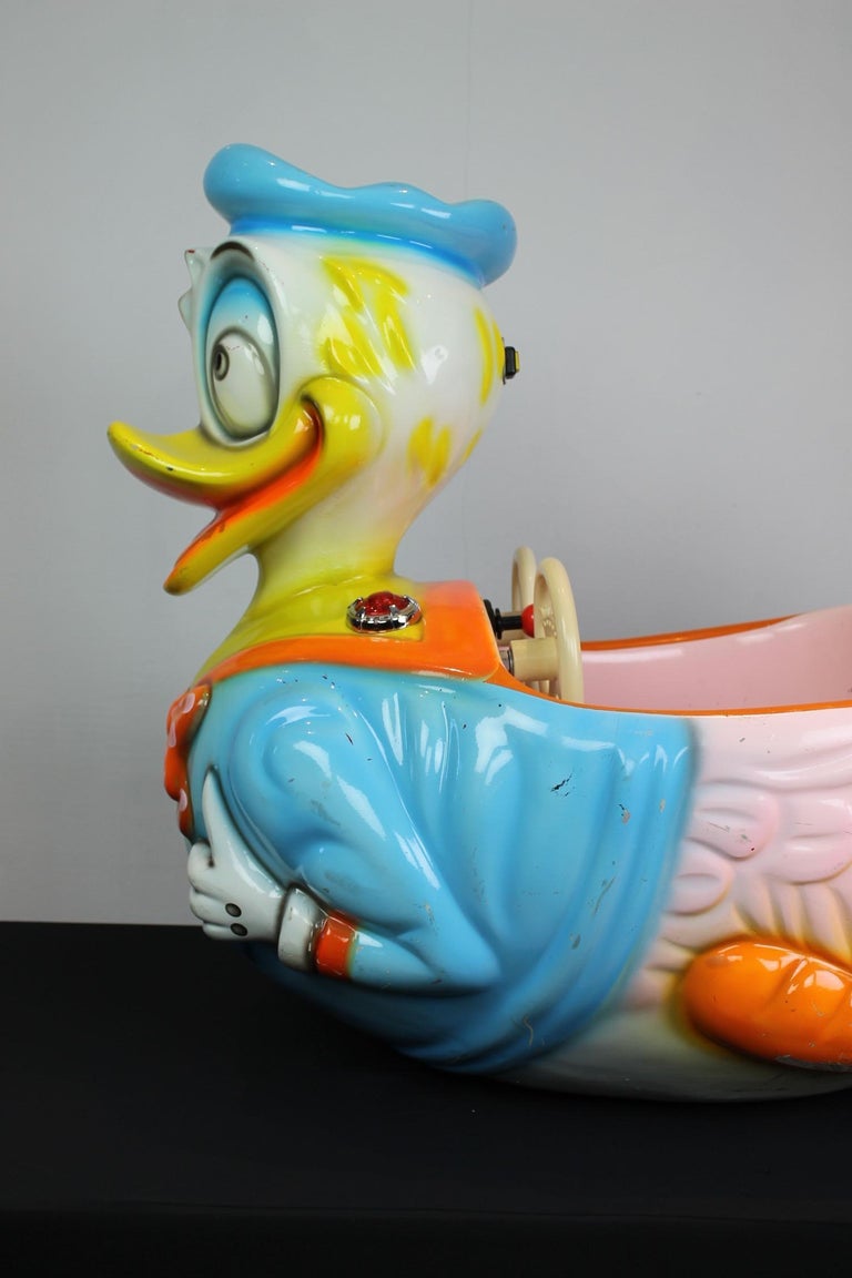 Carousel Donald Duck Figurine Carnival Ride For Sale at 1stDibs ...