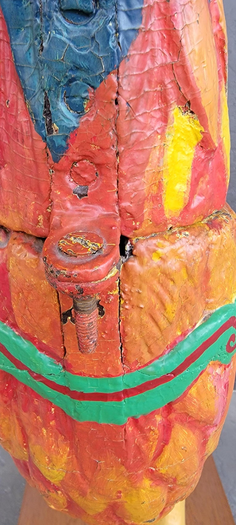 Carousel Rooster by C.J. Spooner Circa, 1900 For Sale at 1stDibs