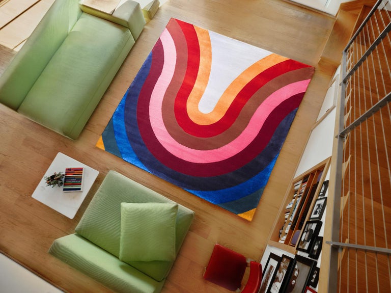 Carpel, Espressionismo Floreale Hand-Tufted Wool-Vegan Silk Rugs by ...