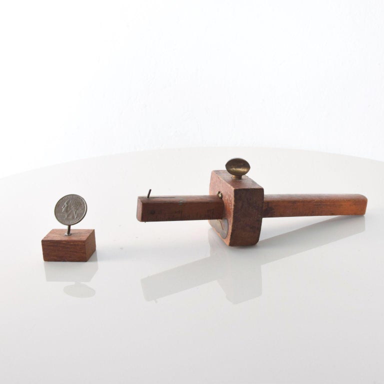 Carpenter Scribe Marking Gauge Vintage Wood Working Tool in Wood and ...