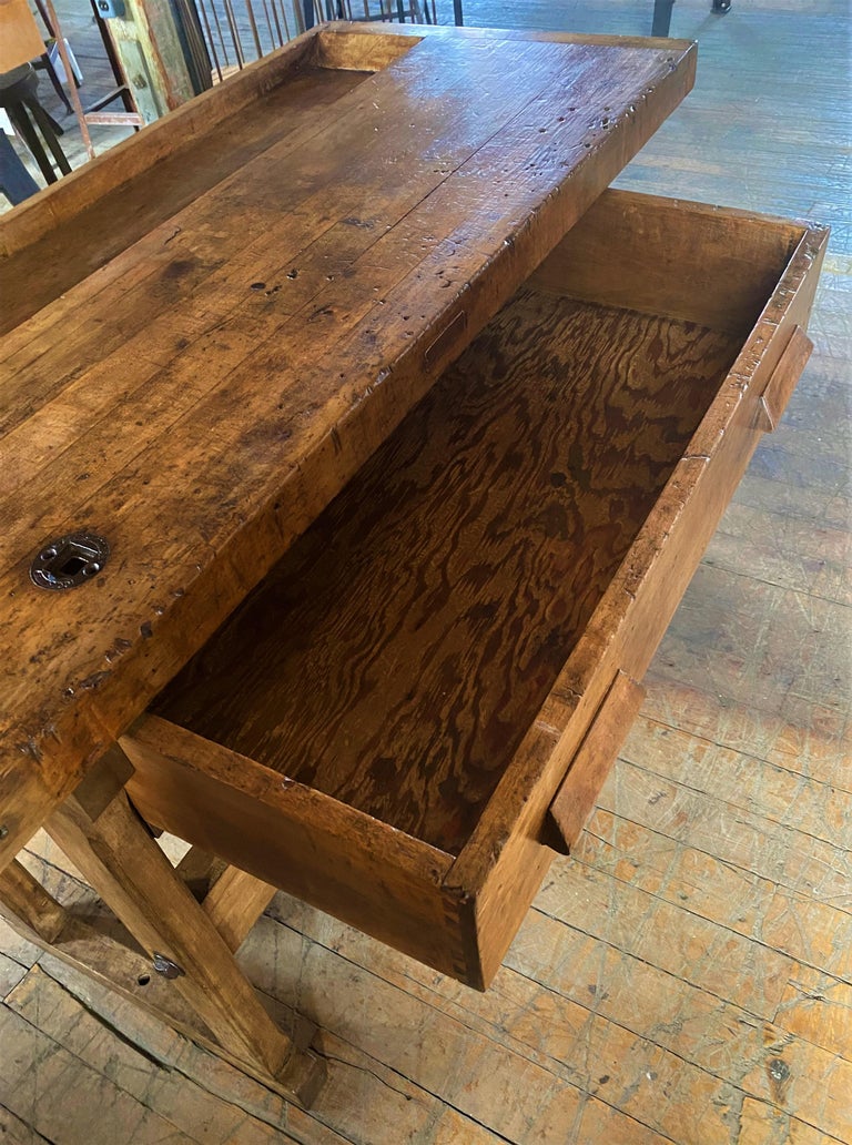 Carpenter's Workbench / Table at 1stDibs