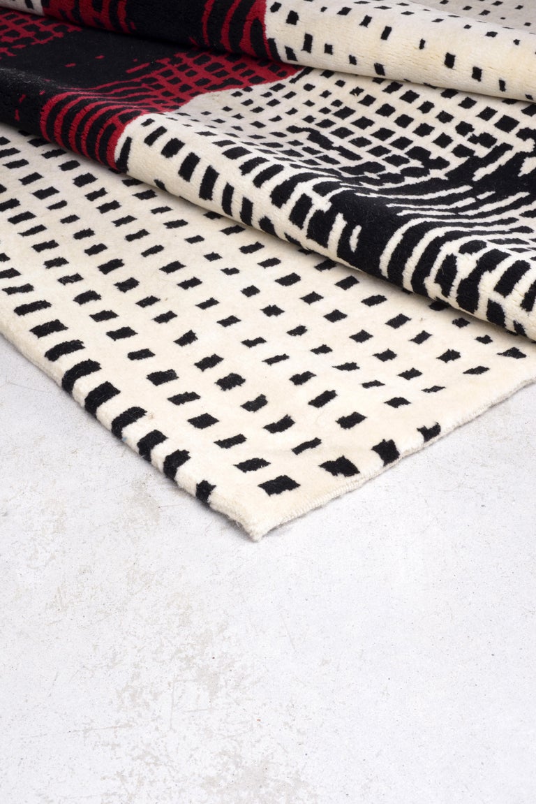 Carpet "Il bacio" by Barnaba Fornasetti, Italy, 2007, Nilufar Edition ...