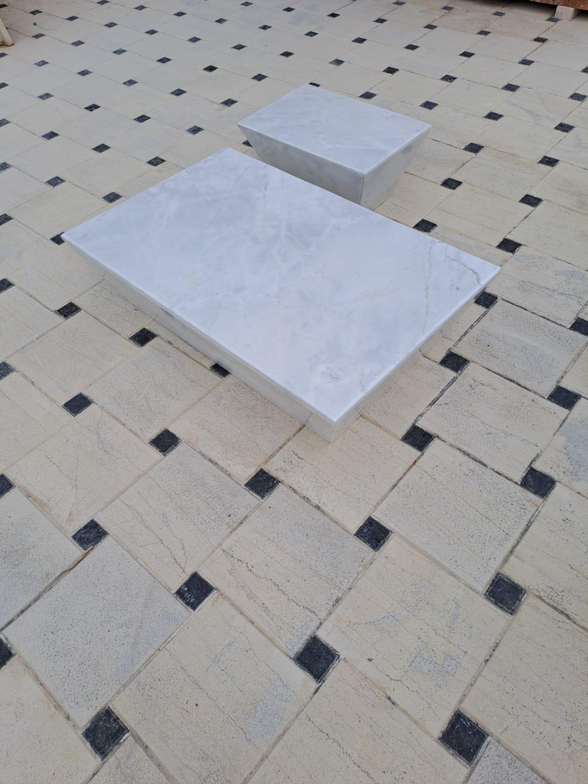 Carrara Table Set For Sale at 1stDibs