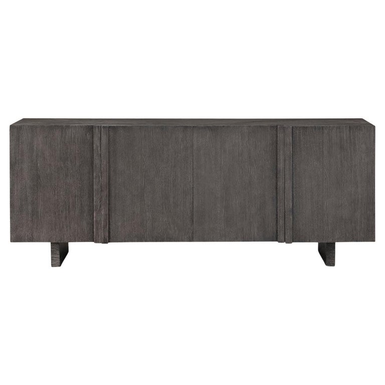 "Carrel" Modern French Oak Media Cabinet 'Large' by Christiane Lemieux ...