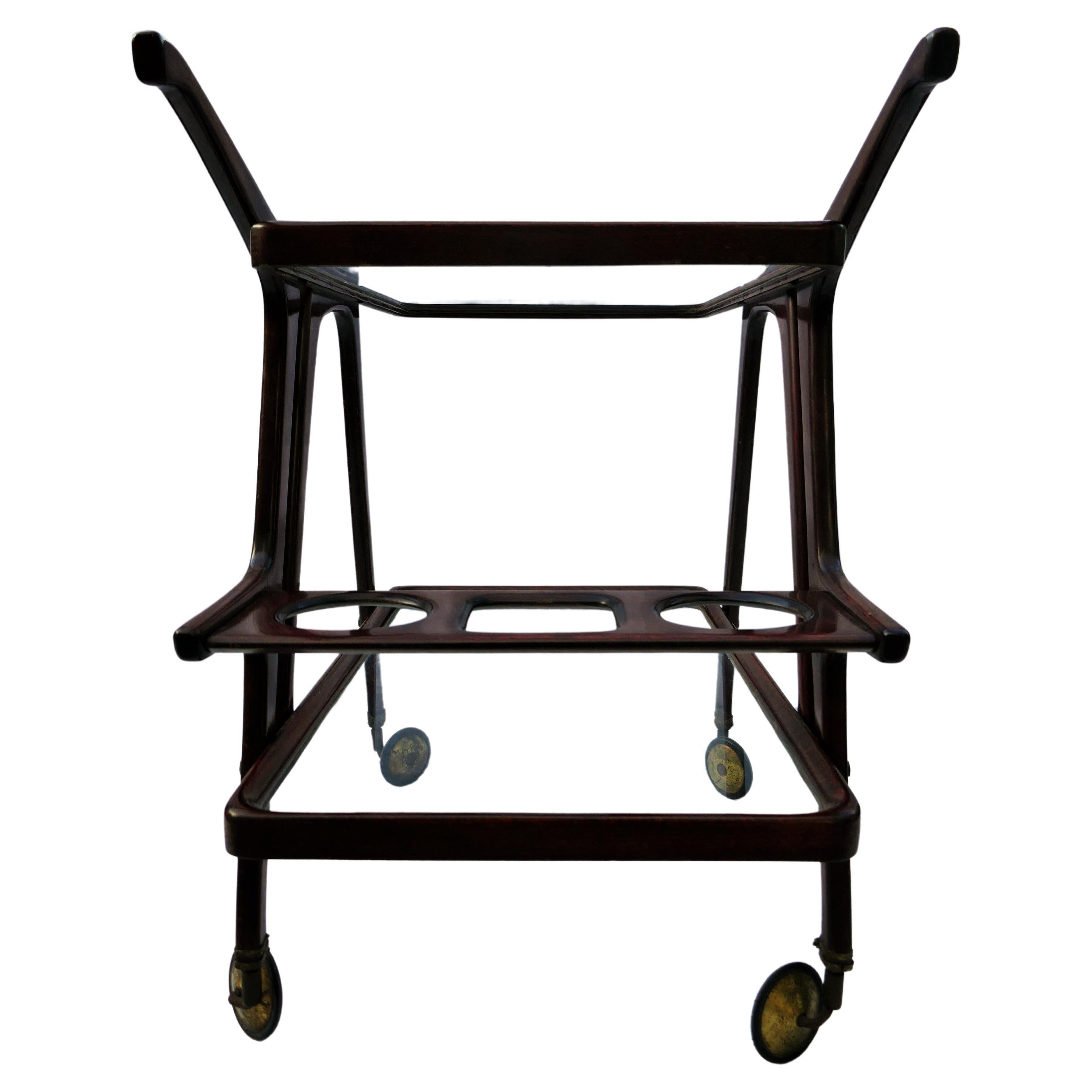 Carrello bar scultura attribuito a Ico Parisi per De Baggis For Sale at ...