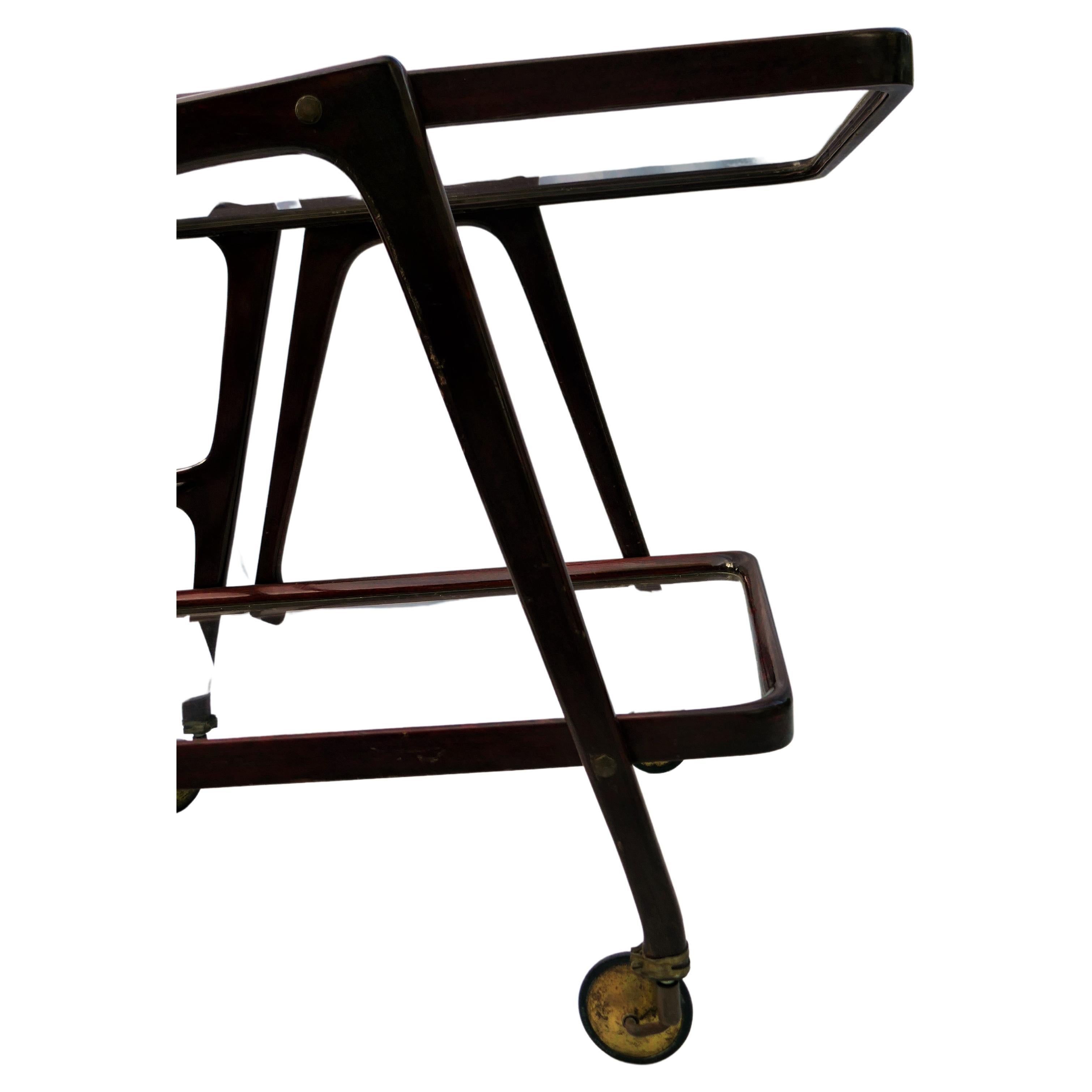 Carrello bar scultura attribuito a Ico Parisi per De Baggis For Sale at ...