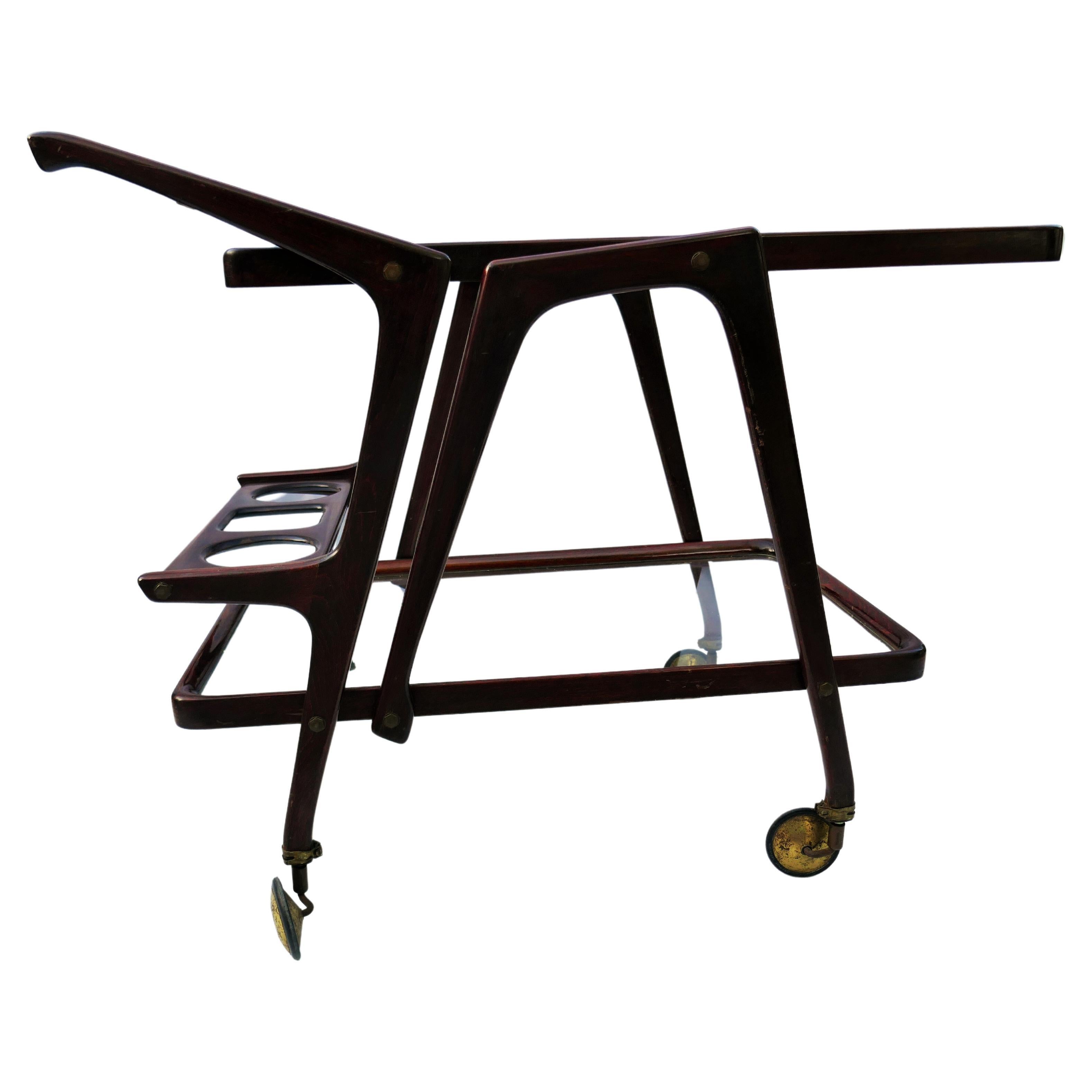 Carrello bar scultura attribuito a Ico Parisi per De Baggis For Sale at ...