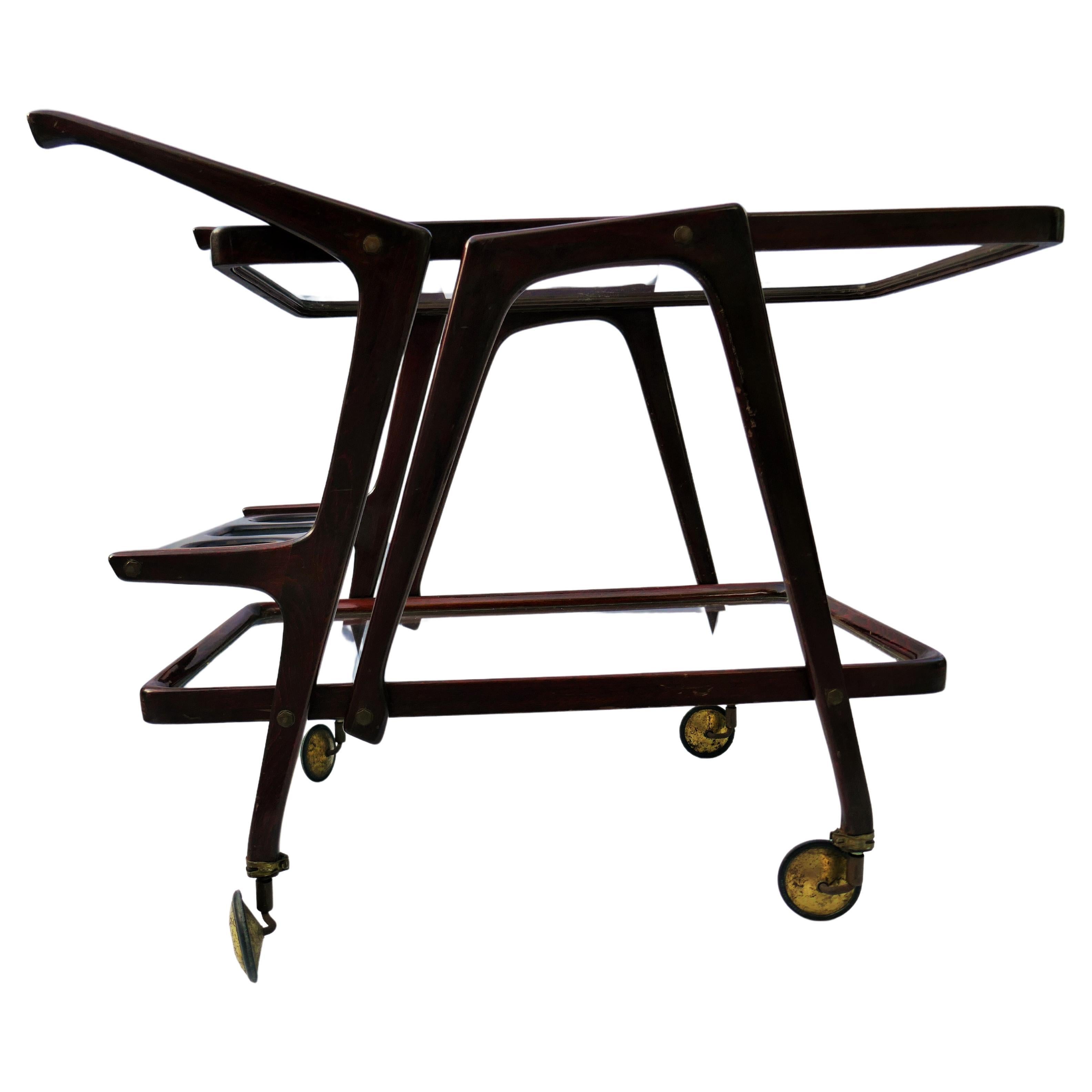 Carrello bar scultura attribuito a Ico Parisi per De Baggis For Sale at ...