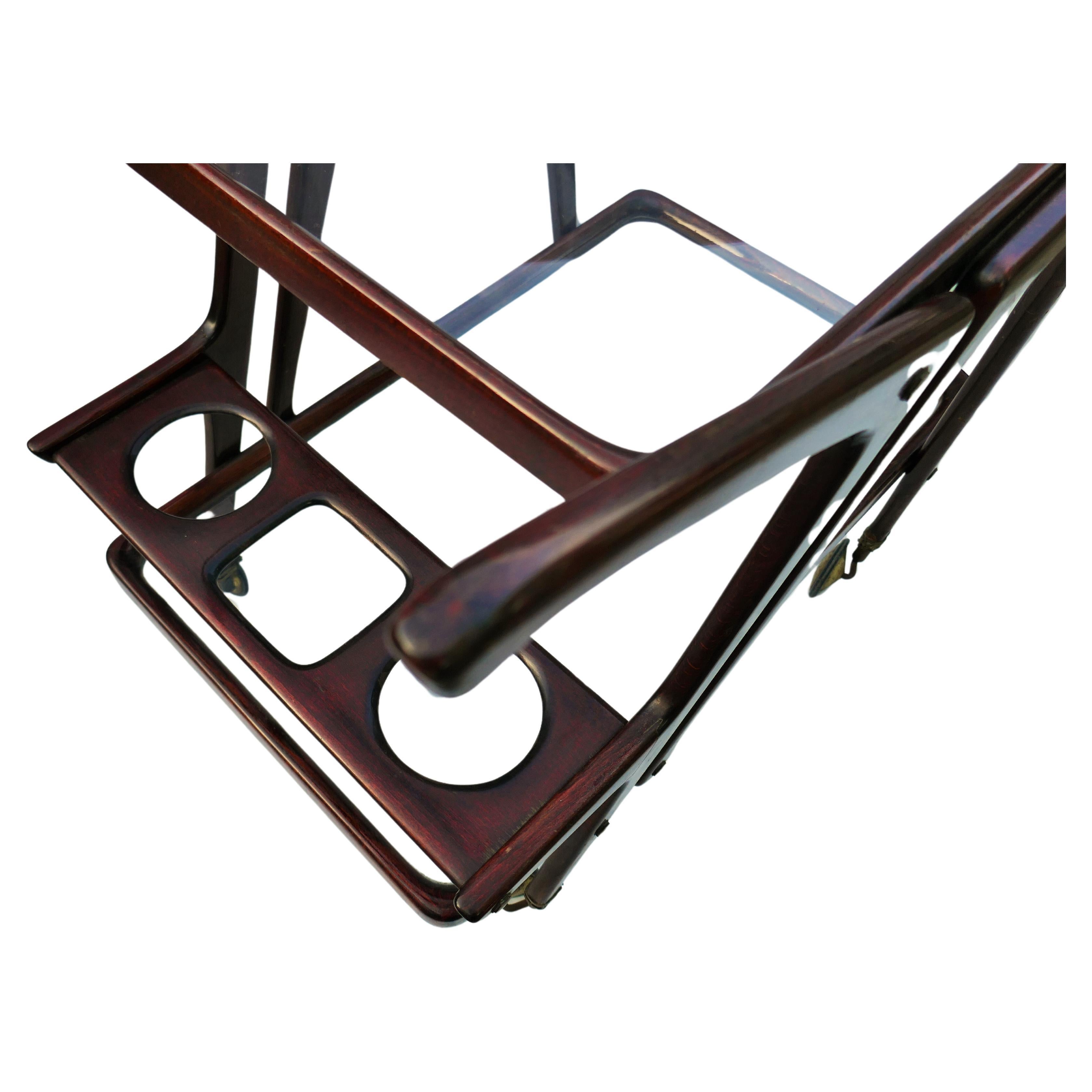 Carrello bar scultura attribuito a Ico Parisi per De Baggis For Sale at ...