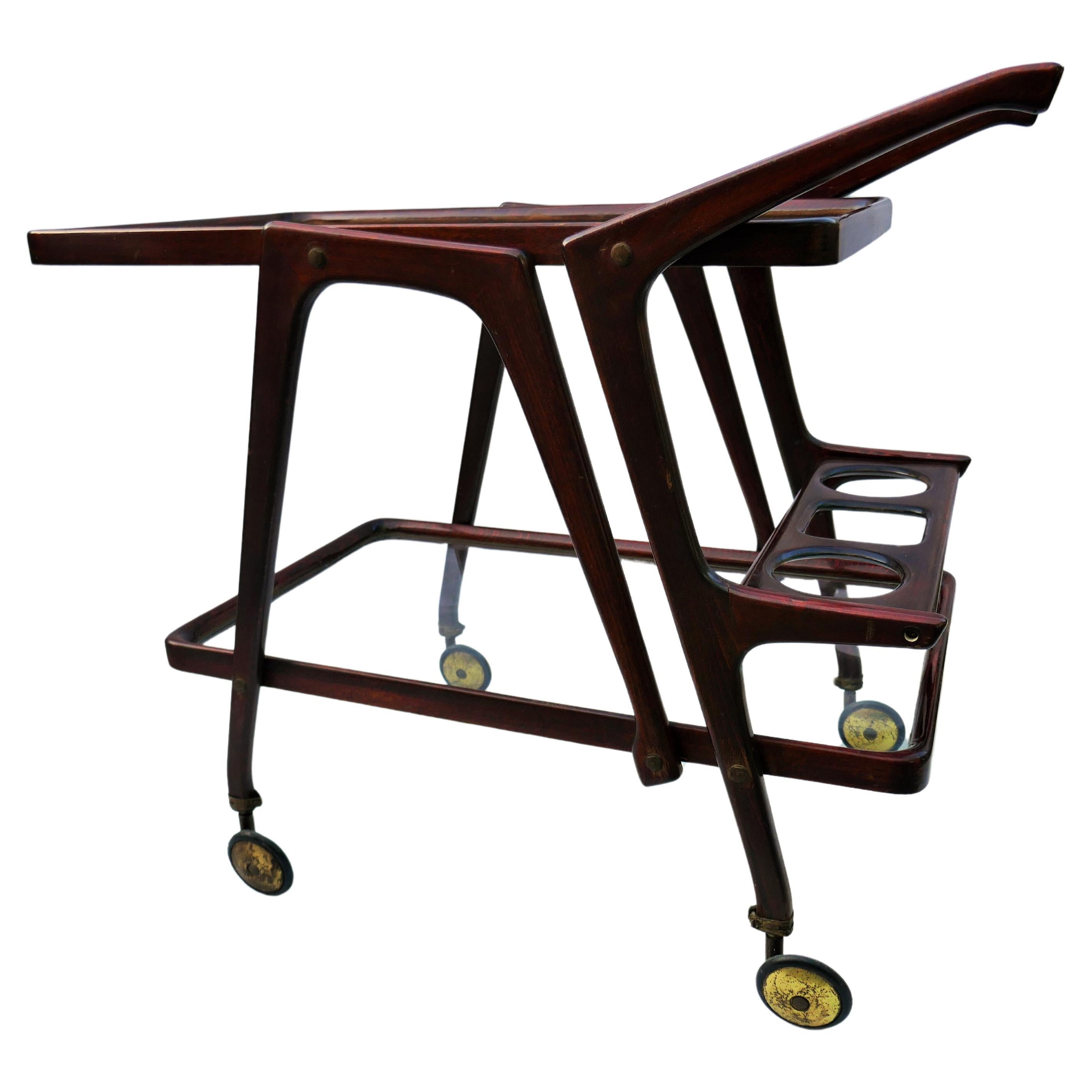 Carrello bar scultura attribuito a Ico Parisi per De Baggis For Sale at ...