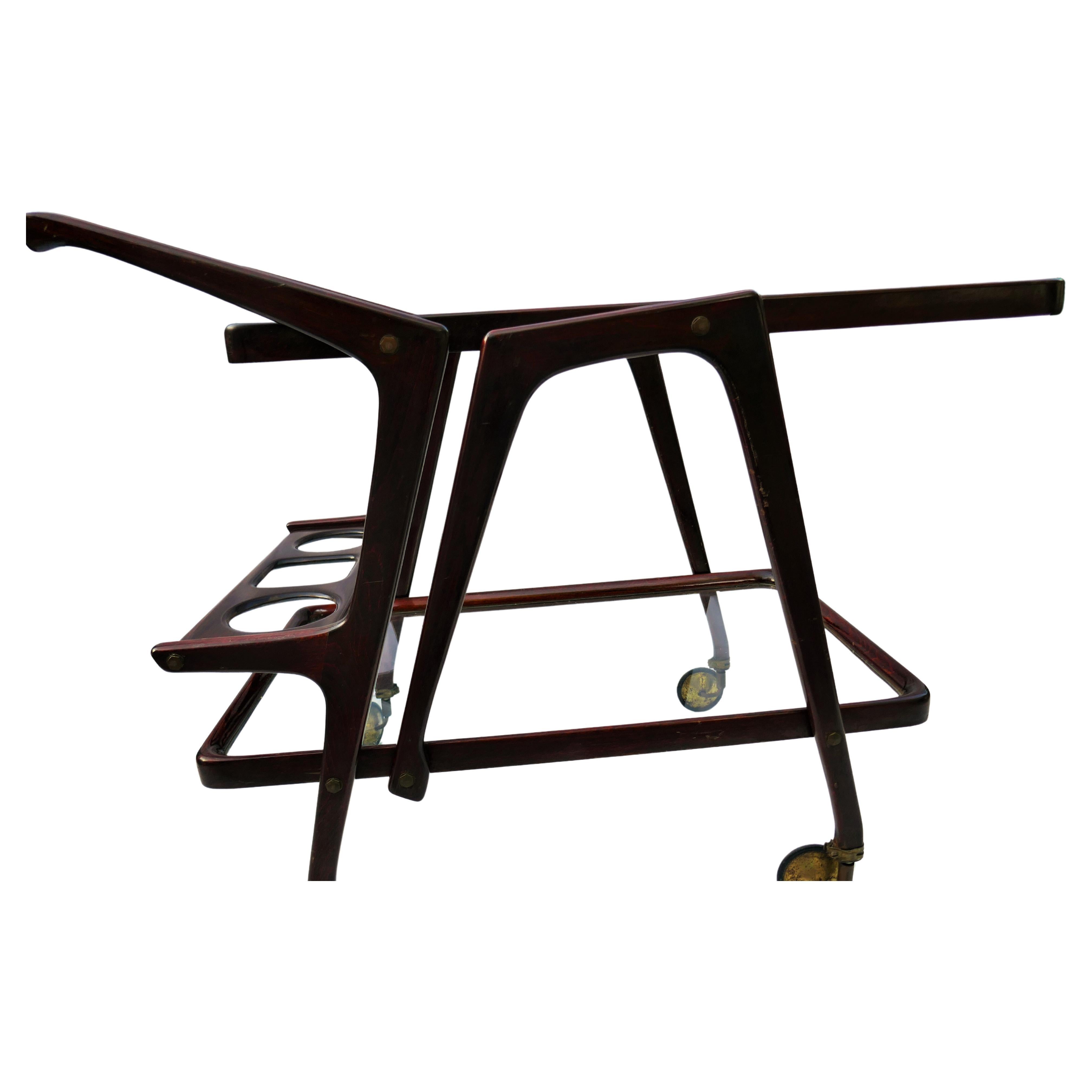 Carrello bar scultura attribuito a Ico Parisi per De Baggis For Sale at ...