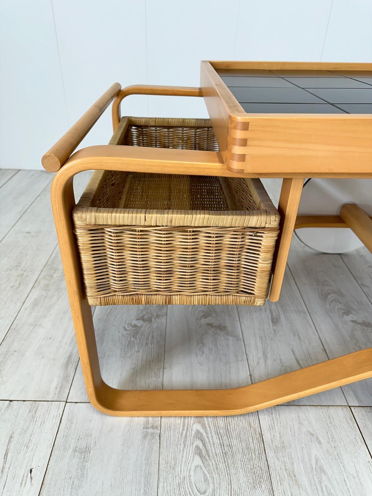 Alvar Aalto Model 900 tea trolley, Alivar, 1980s For Sale at 1stDibs