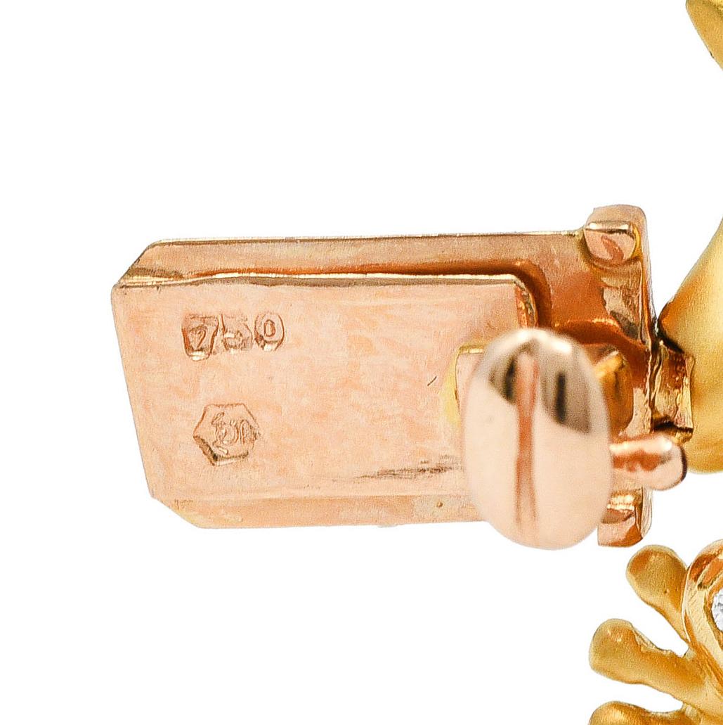 Carrera Y Carrera Amethyst Diamond Ruby 18 Karat Yellow Gold Musa Frog ...