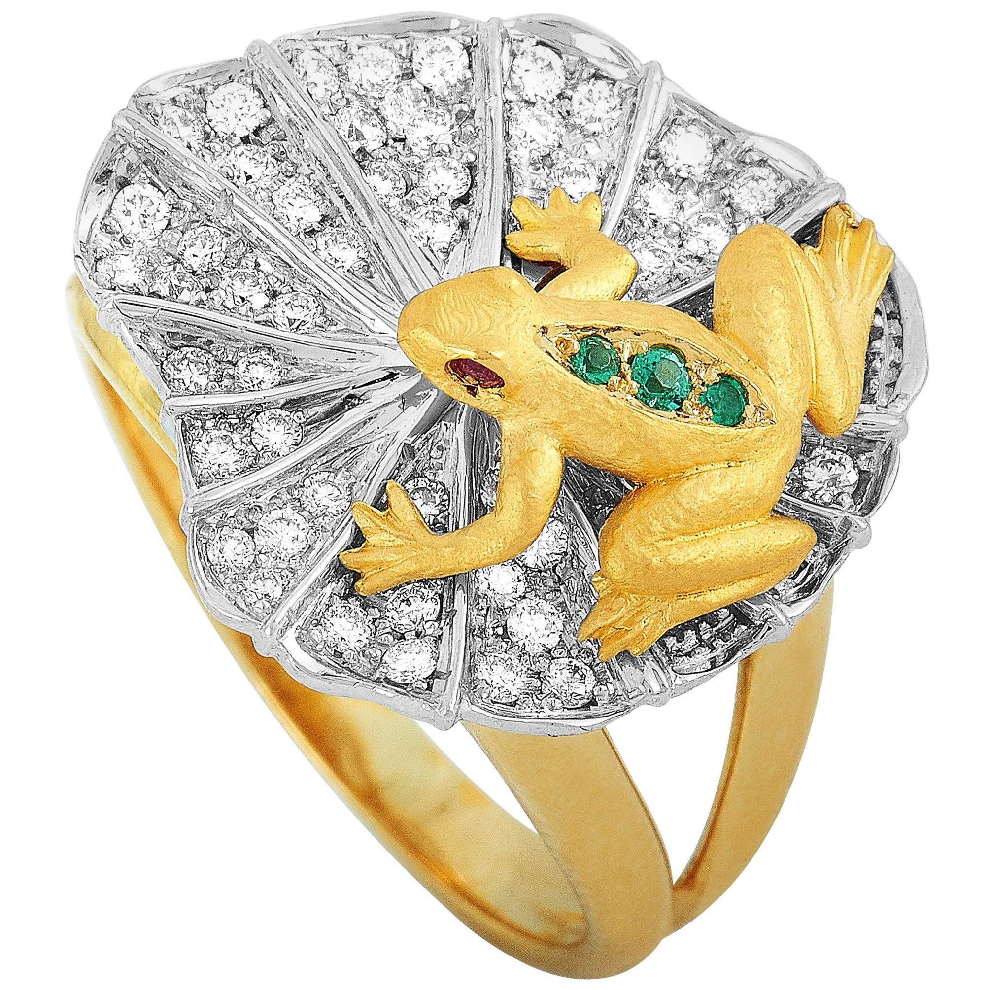 Carrera y Carrera Mi Musa Hechizo Mini 18K Yellow/White Gold Diamond ...