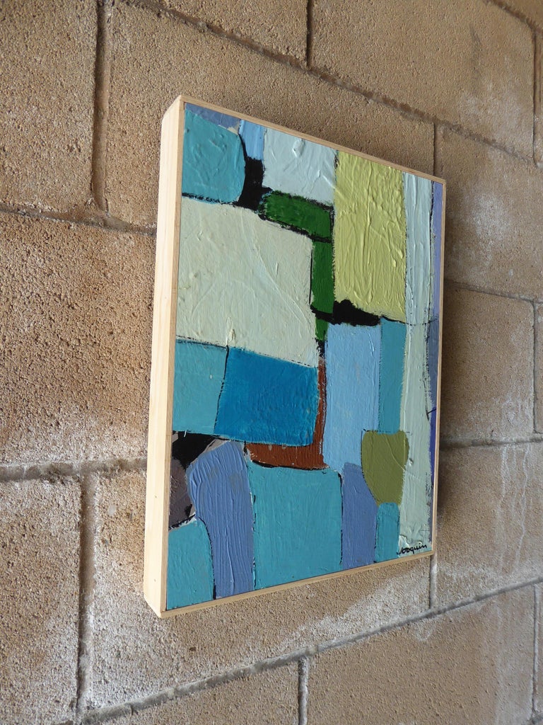 "Carrés et Couch de Couleur", an Original Painting by Kenneth Joaquin ...