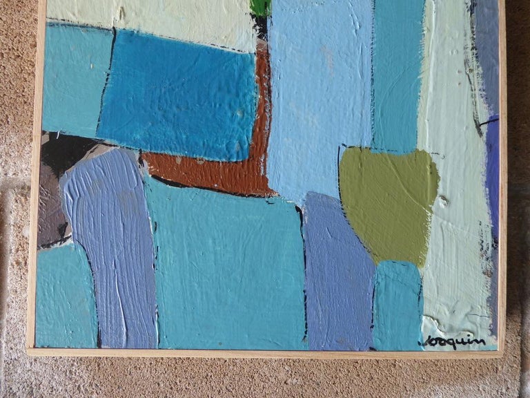 "Carrés et Couch de Couleur", an Original Painting by Kenneth Joaquin ...