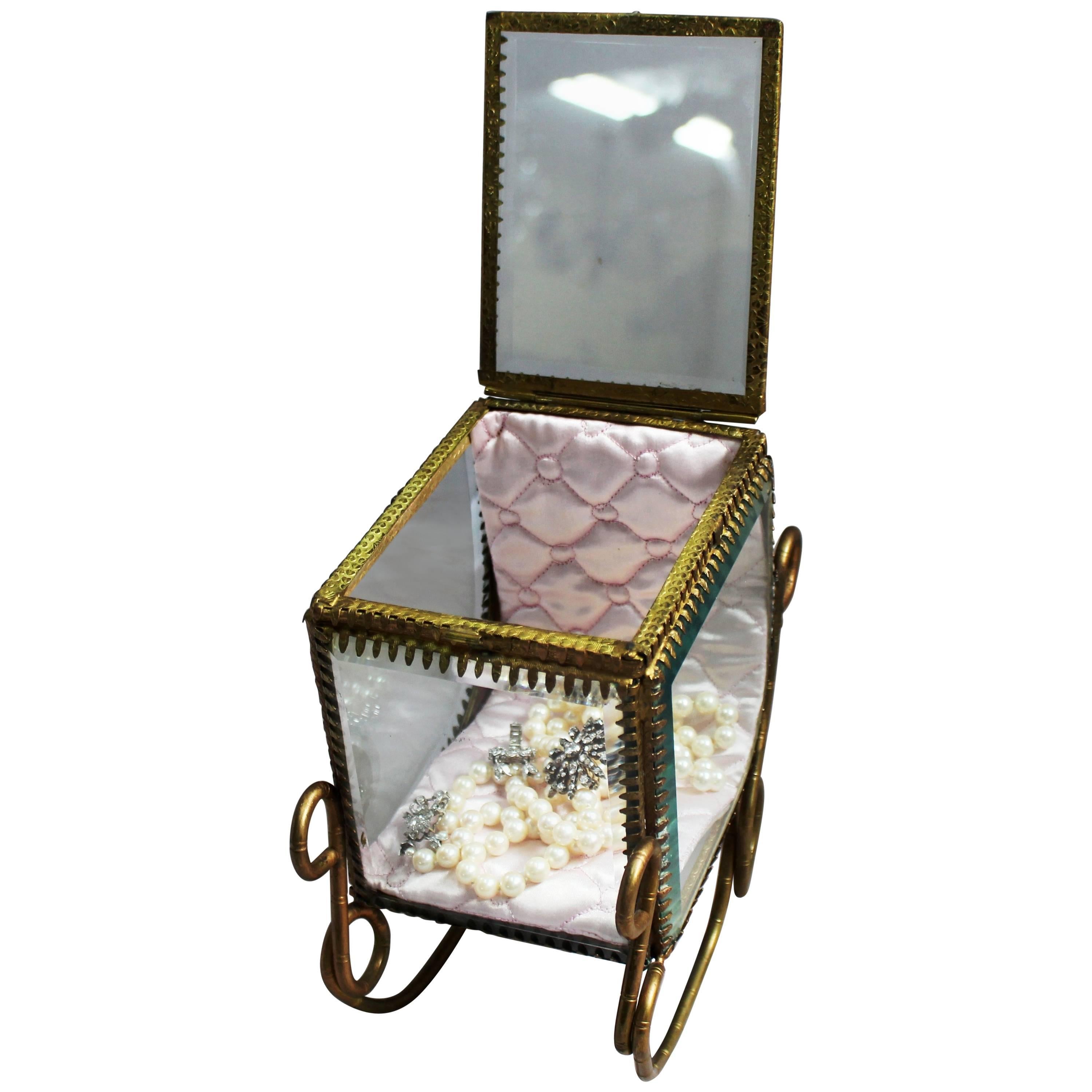 Carriage Formed Jewelry Casket at 1stDibs