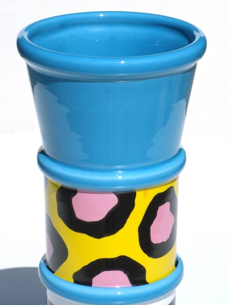 "Carrot" Nathalie du Pasquier by Sarri Ceramic Memphis Design 1980s ...