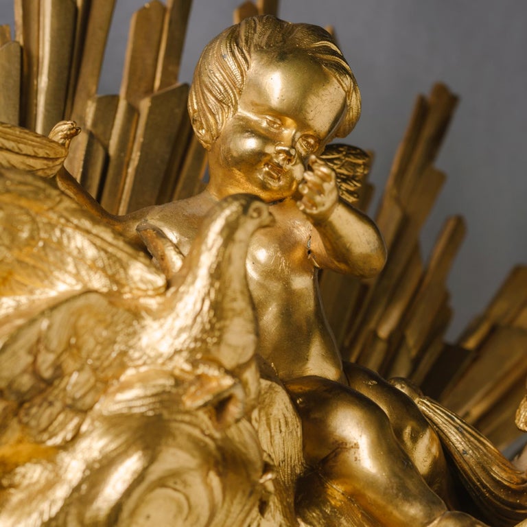 Cartel Clock and Barometer Set after a Model by Jacques Caffieri For ...